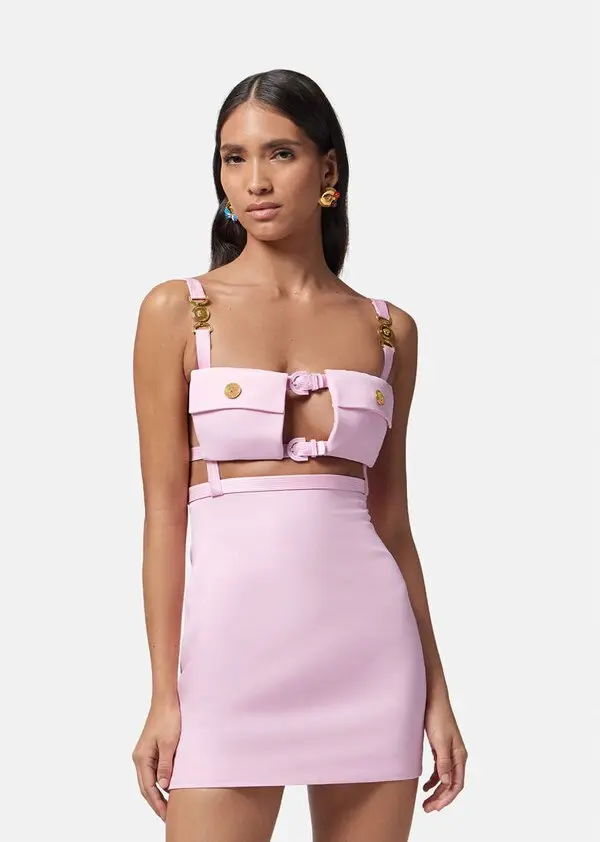 Versace Medusa '95 Cutout Mini Dress
