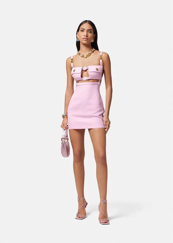Versace Medusa '95 Cutout Mini Dress