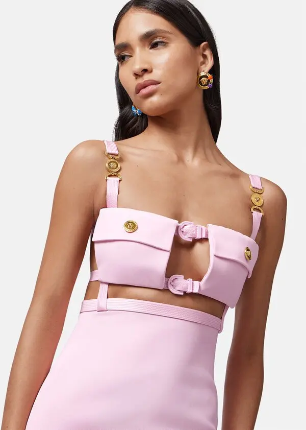 Versace Medusa '95 Cutout Mini Dress