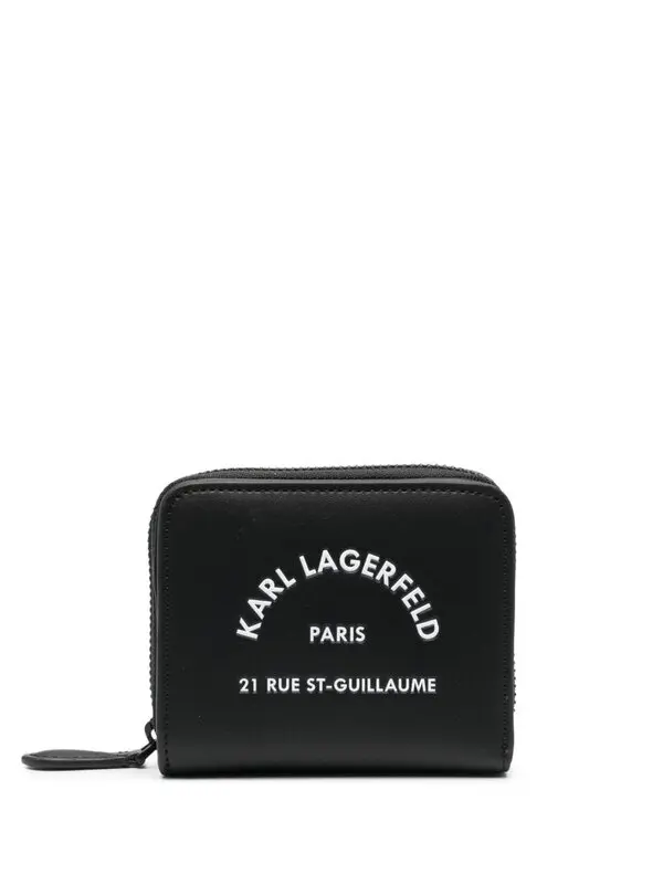 Karl Lagerfeld Logo-detail Leather Wallet