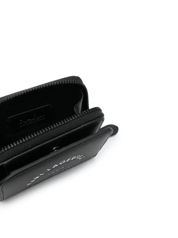 Karl Lagerfeld Logo-detail Leather Wallet