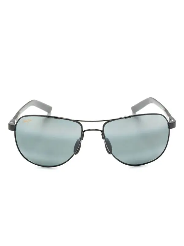 Maui Jim Guardrails Pilot-frame Sunglasses - Black