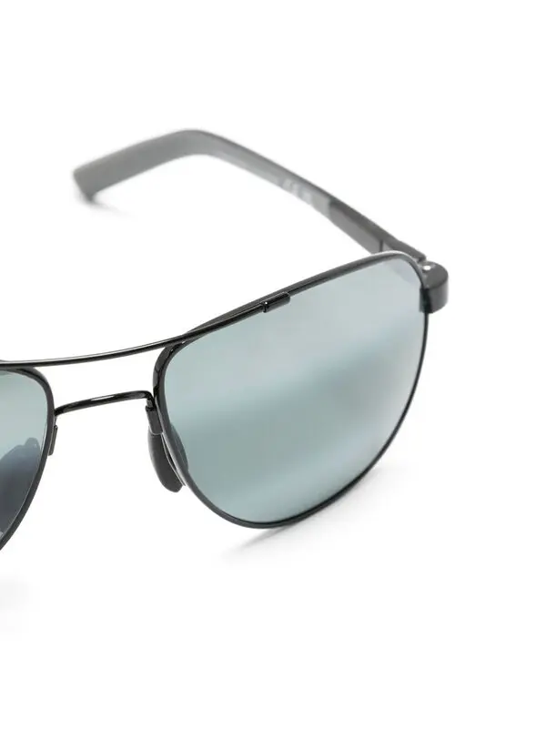 Maui Jim Guardrails Pilot-frame Sunglasses - Black