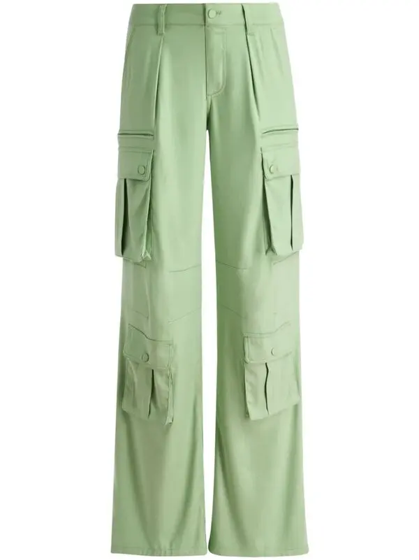 Alice + Olivia Joette Low-rise Cargo Trousers