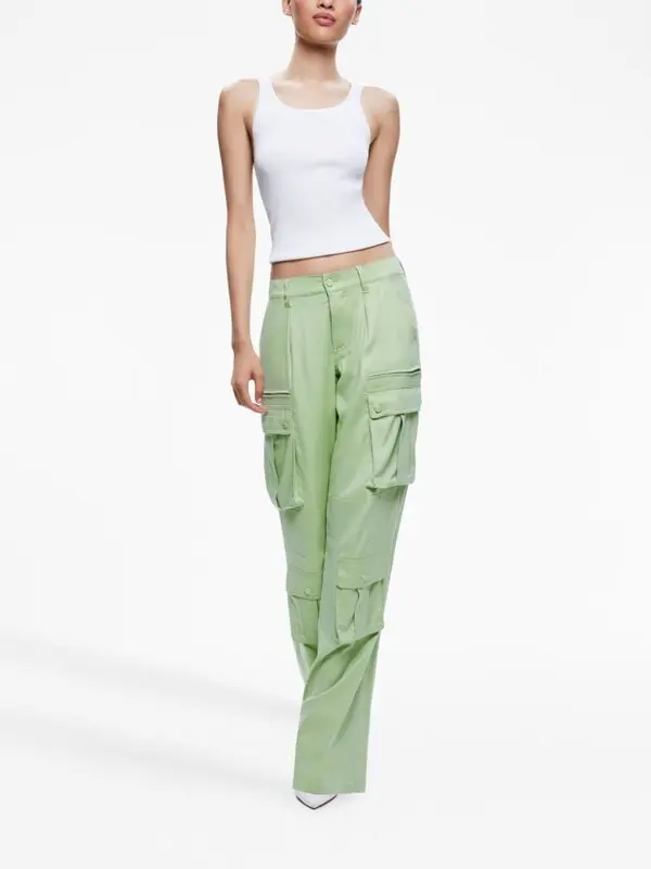 Alice + Olivia Joette Low-rise Cargo Trousers