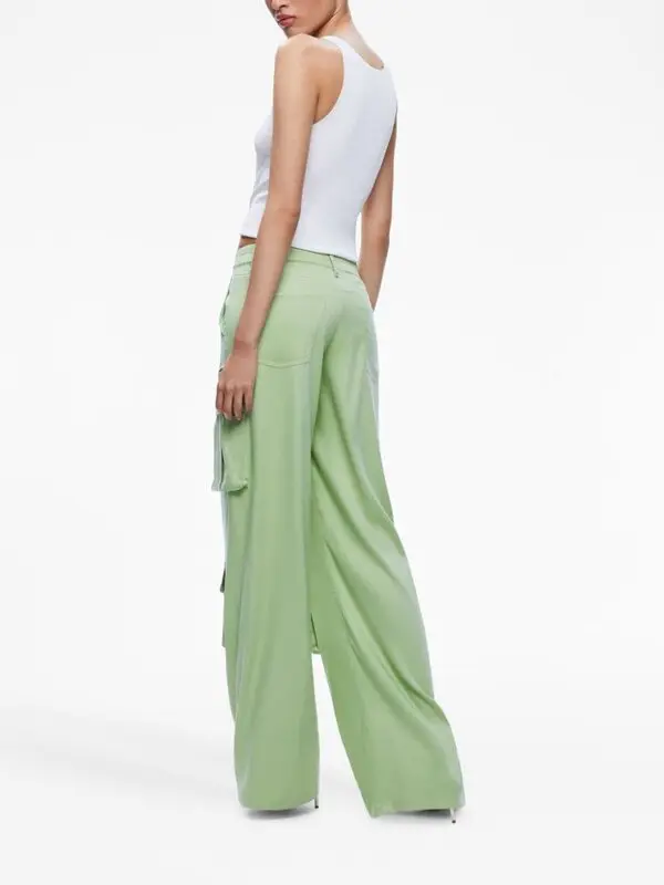Alice + Olivia Joette Low-rise Cargo Trousers