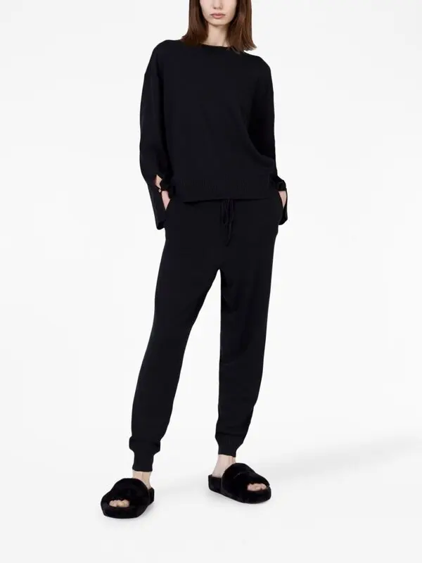 Stella McCartney Iconics Split-cuff Jumper - Black