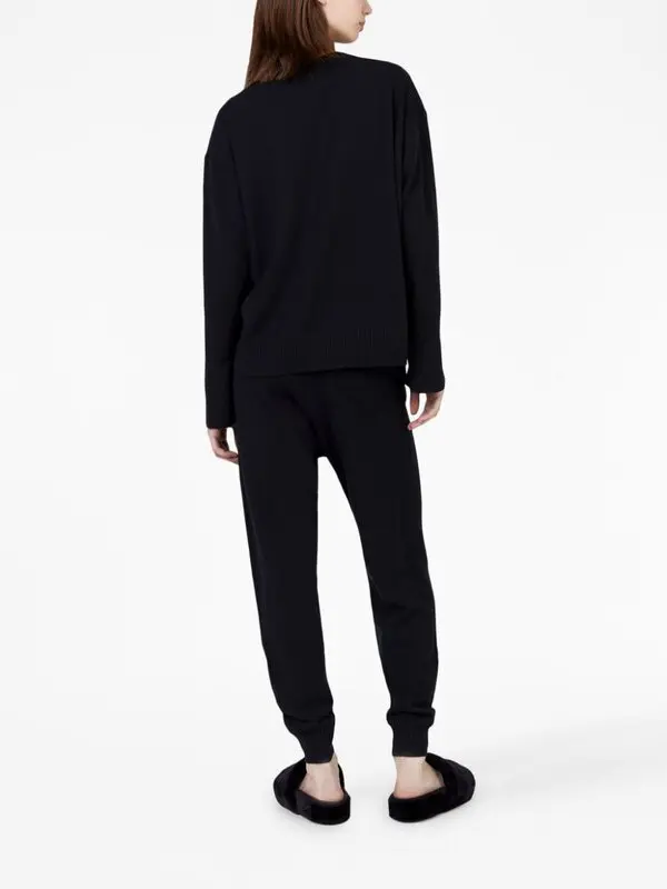 Stella McCartney Iconics Split-cuff Jumper - Black