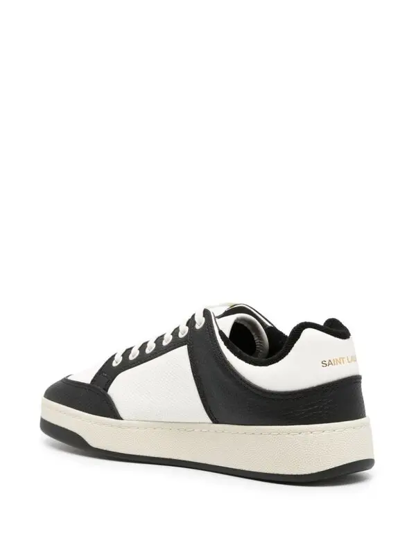 Saint Laurent Sl/61 Lace-up Sneakers - Black