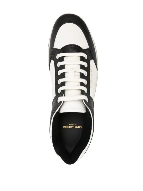 Saint Laurent Sl/61 Lace-up Sneakers - Black