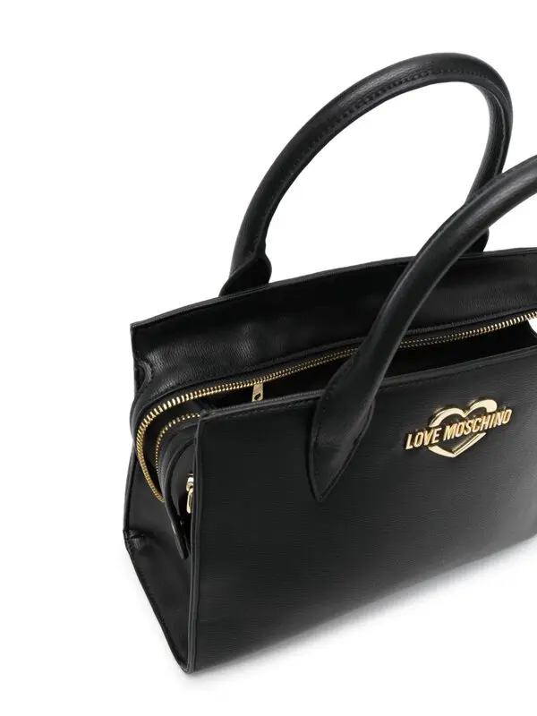 Moschino Logo-plaque Tote Bag