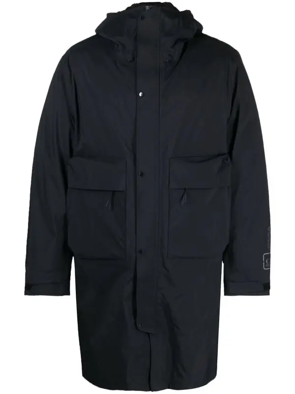 C.P. COMPANY Logo-print Layered Coat