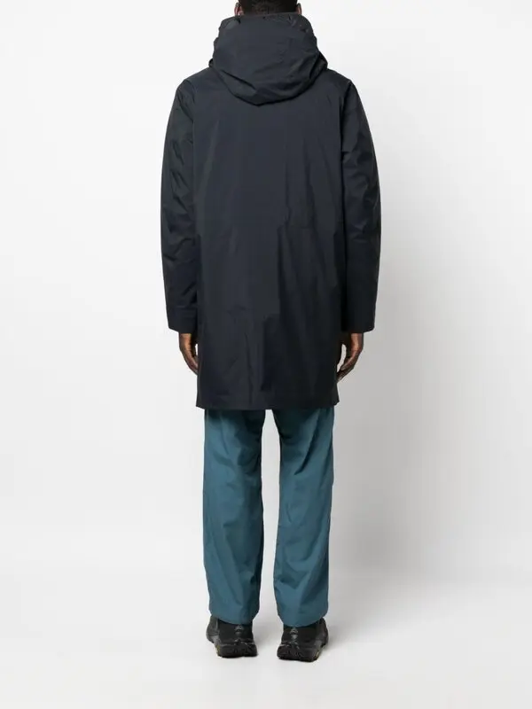 C.P. COMPANY Logo-print Layered Coat