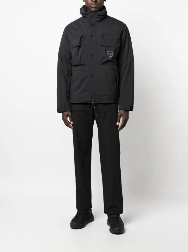 C.P. COMPANY Logo-print Windbreaker