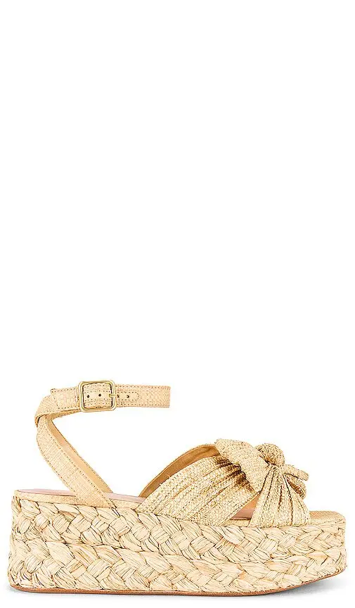 LOEFFLER RANDALL Gaby Espadrille In Neutral - Natural