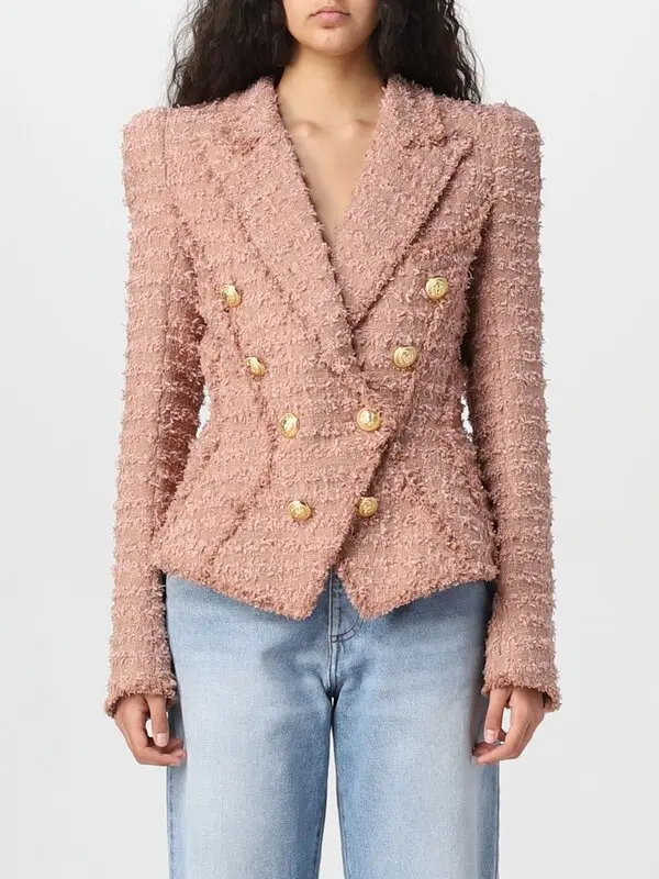 Balmain Blazer In Tweed