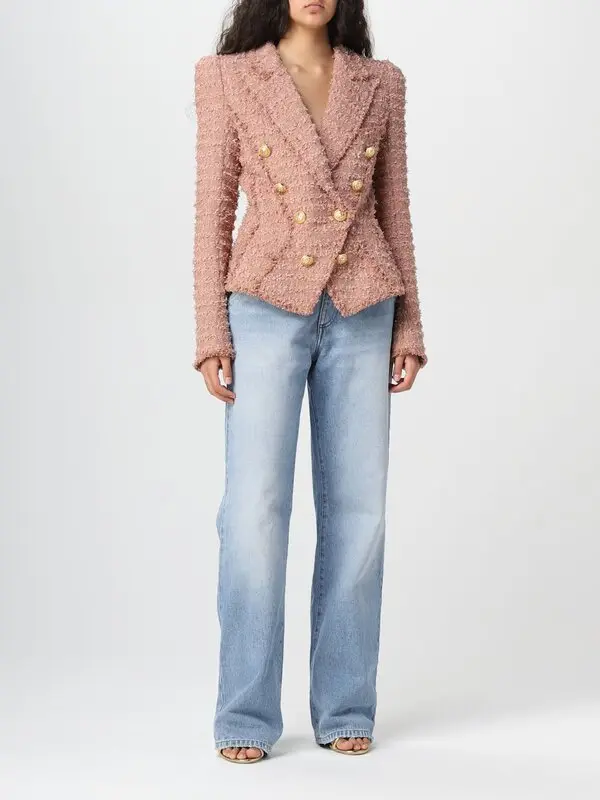Balmain Blazer In Tweed