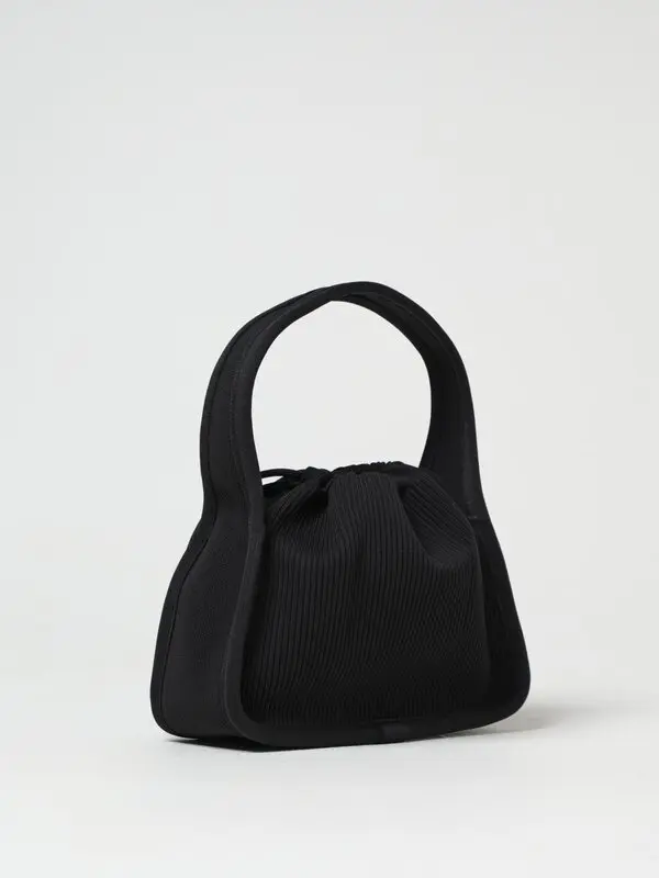 Alexander Wang Ribbed Drawstring Handbag - Black