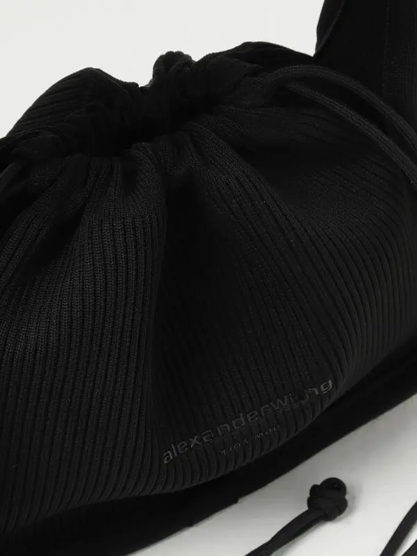 Alexander Wang Ribbed Drawstring Handbag