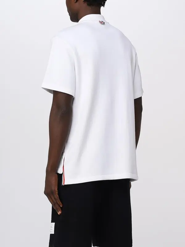 Thom Browne Polo Shirt In Cotton