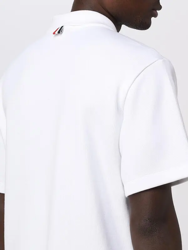 Thom Browne Polo Shirt In Cotton
