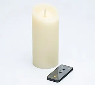LUMINARA 6.5' Tall Unscented Flameless Candle W Th Remote - One-color