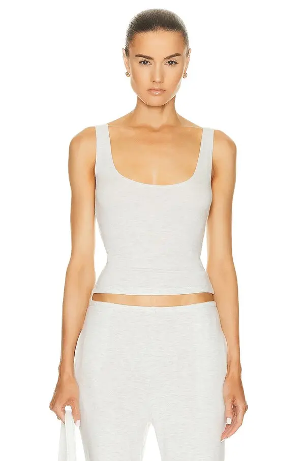 LESET Lauren Scoop Neck Tank Top