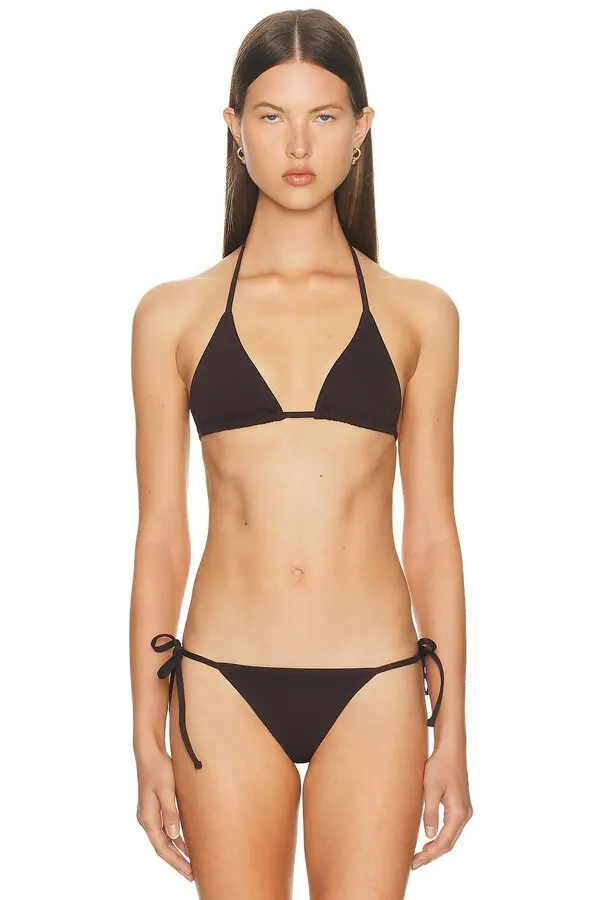 Eterne Isla Bikini Top - Espresso