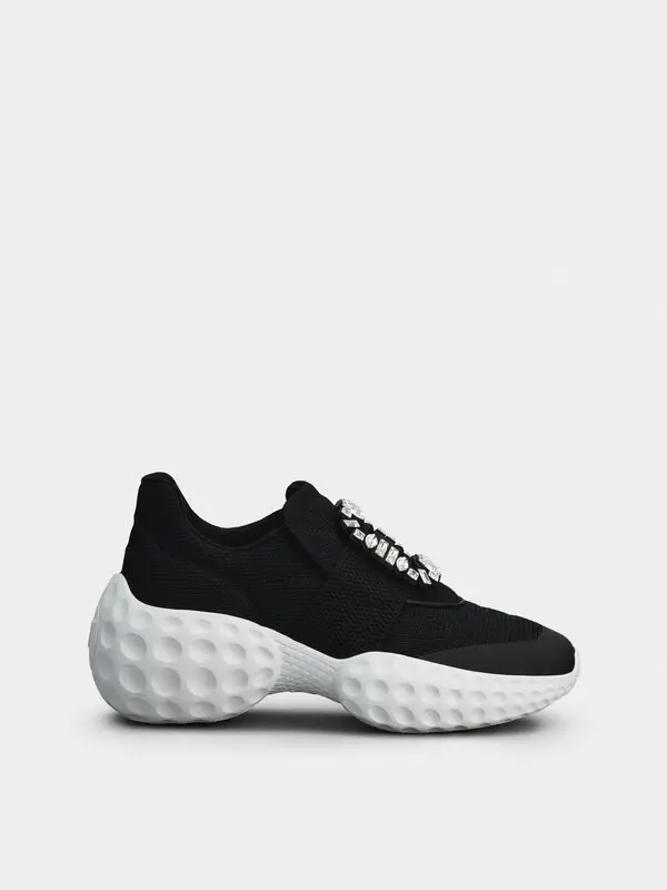 ROGER VIVIER Viv' Run Light Sneakers In Fabrics