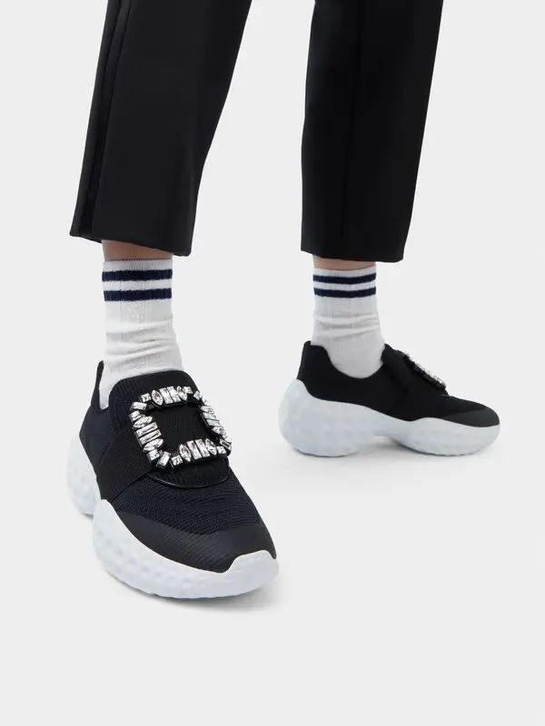 ROGER VIVIER Viv' Run Light Sneakers In Fabrics