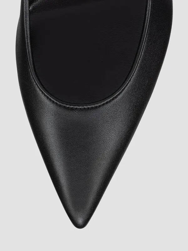 CHRISTIAN LOUBOUTIN Sporty Kate 85mm Leather Pumps - Black
