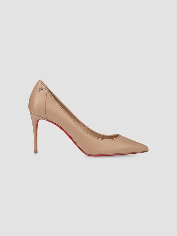 CHRISTIAN LOUBOUTIN Sporty Kate 85mm Leather Pumps - Blush