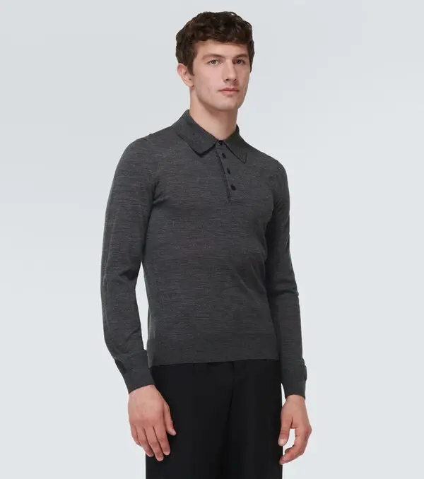 TOM FORD Wool Polo Shirt