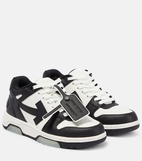 Off-White Out Of Office Leather Sneakers