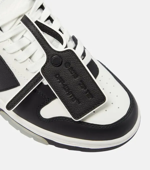 Off-White Out Of Office Leather Sneakers