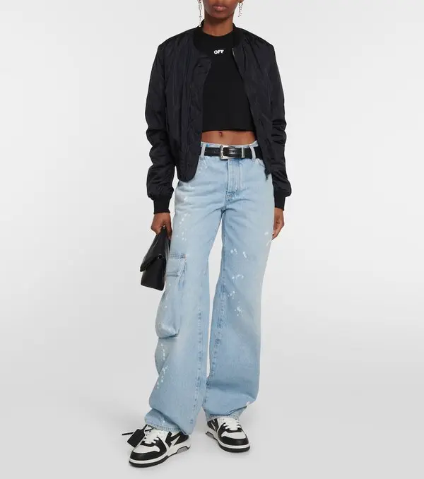 Off-White Out Of Office Leather Sneakers