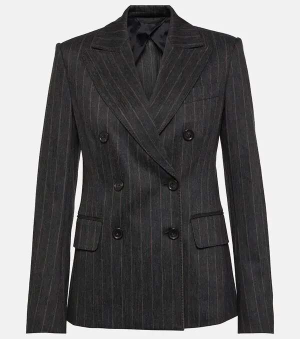 Max Mara Ofride Pinstriped Blazer