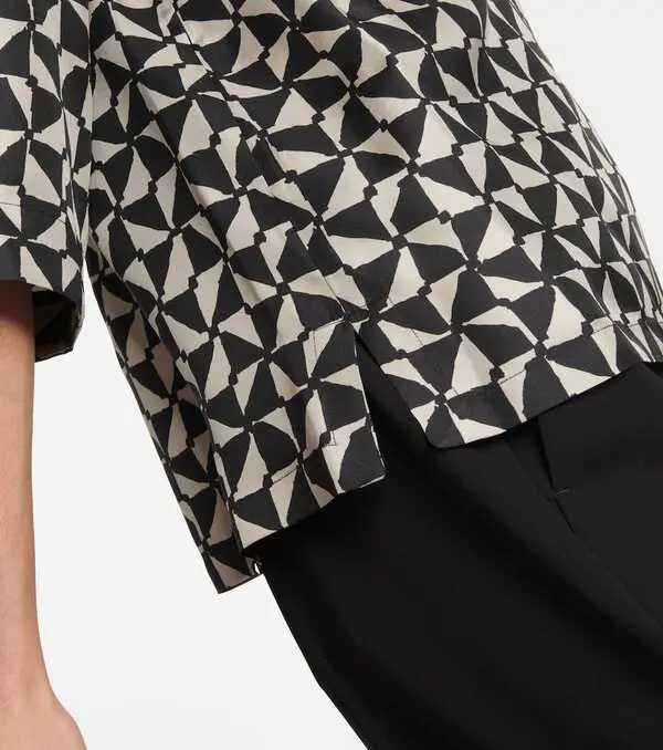 Max Mara Relais Silk Blouse - Multicoloured