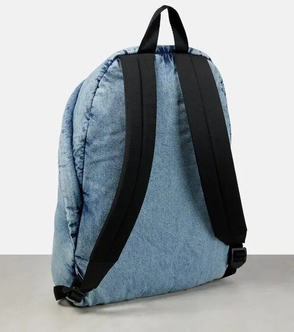 Balenciaga Padded Denim Backpack