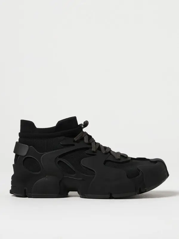 Camper High-top Sneakers With Lace-up Fastening - Black