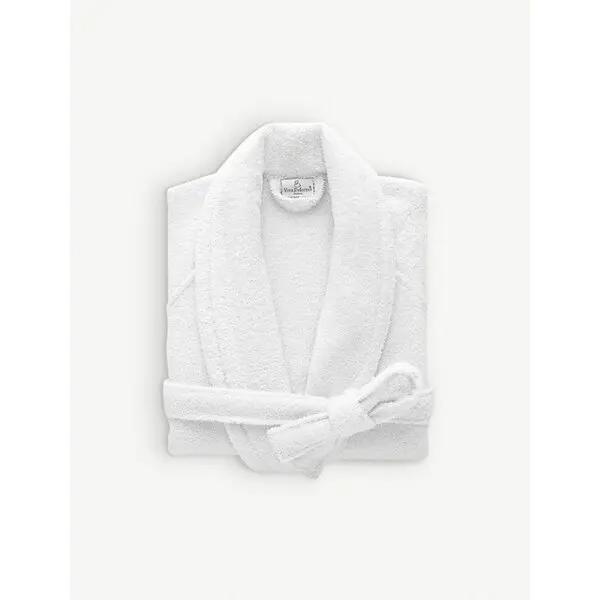 YVES DELORME Etoile Cotton-blend Robe - Blanc