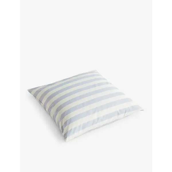 HAY Ete Stripe-print Cotton Duvet Cover - Blue