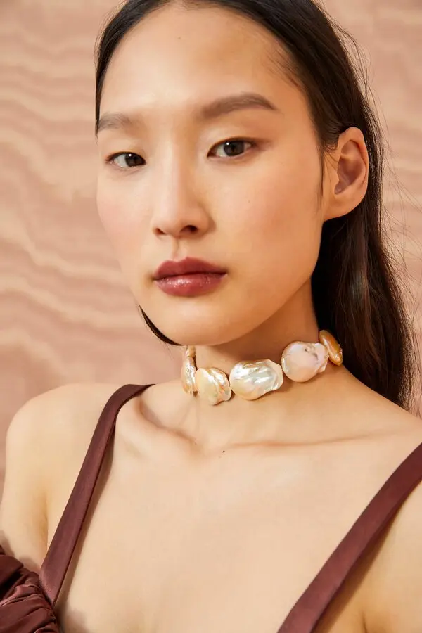 Ulla Johnson Large Pearl Choker