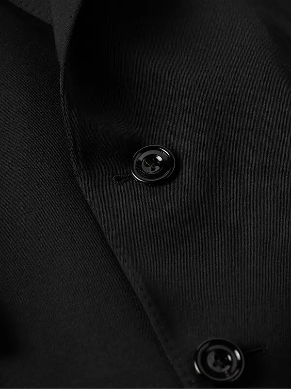 Alexander McQueen Slim-fit Wool-twill Trench Coat