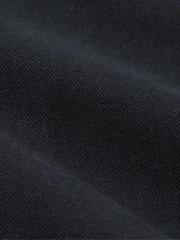 Folk Assembly Cotton-twill Overshirt - Black