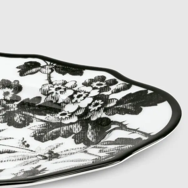 Gucci Herbarium Hors D'oeuvre Plate - Black