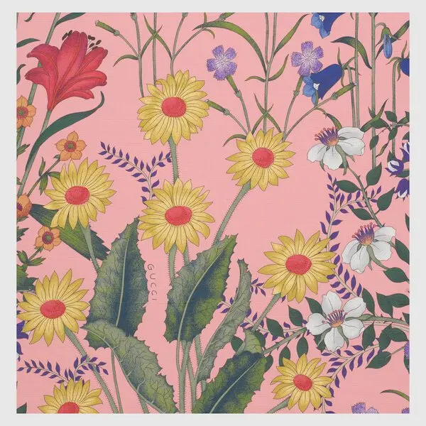 Gucci New Flora Print Wallpaper