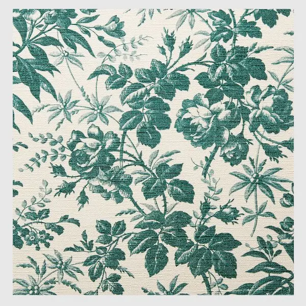 Gucci Herbarium Print Wallpaper - Green