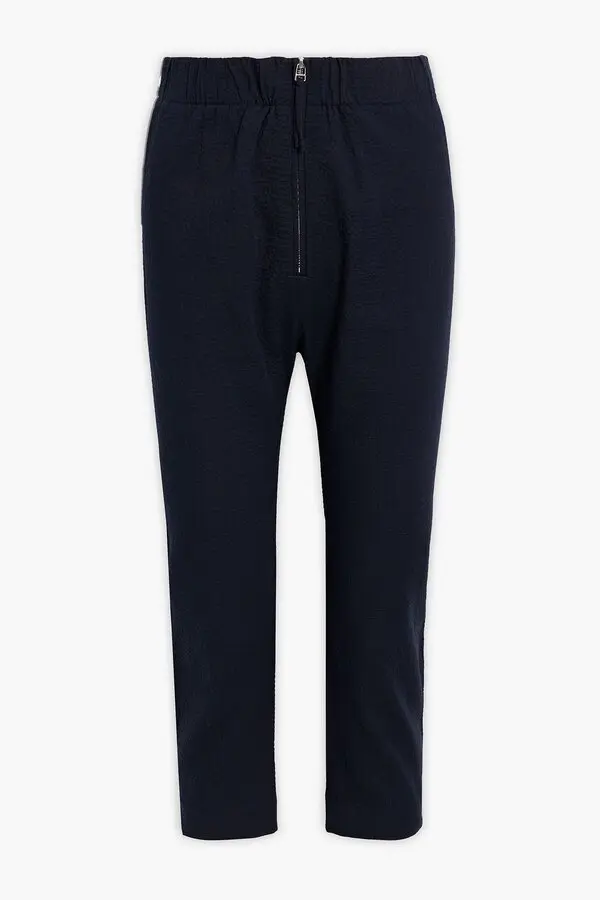 BY MALENE BIRGER Cropped Textured Cottonblend Straightleg Pants