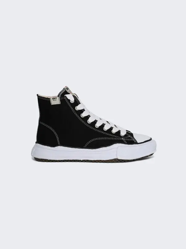 Mihara Yasuhiro Peterson Og Sole Canvas High-top Sneaker - Black